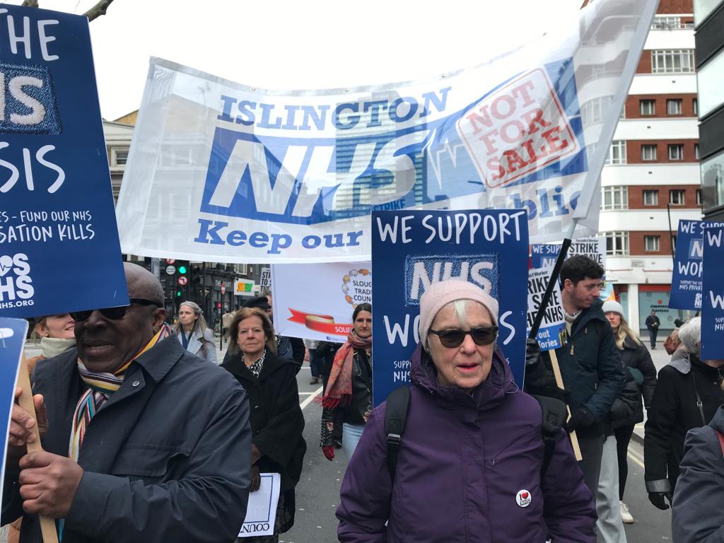 SOS NHS Demo: End the NHS Crisis – Support the strikes – Keep Our NHS ...